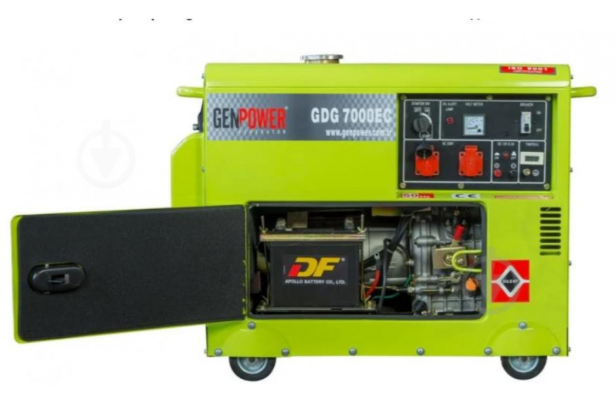 Генератор дизельный GENPOWER GDG 7000 DG-EC недорого в інтернет-магазині EPSenergy ⚡
